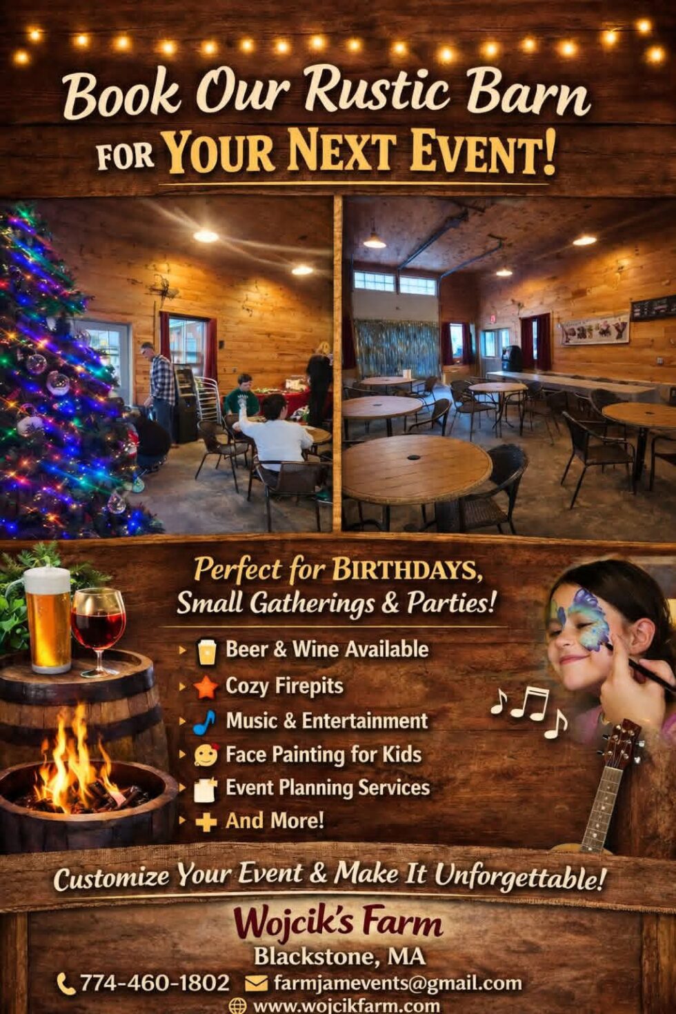 Private Events | Wojcik's Farm